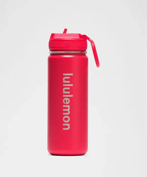Lululemon Back To Life Sport Bottle 18oz In Red Glow - 24% Off